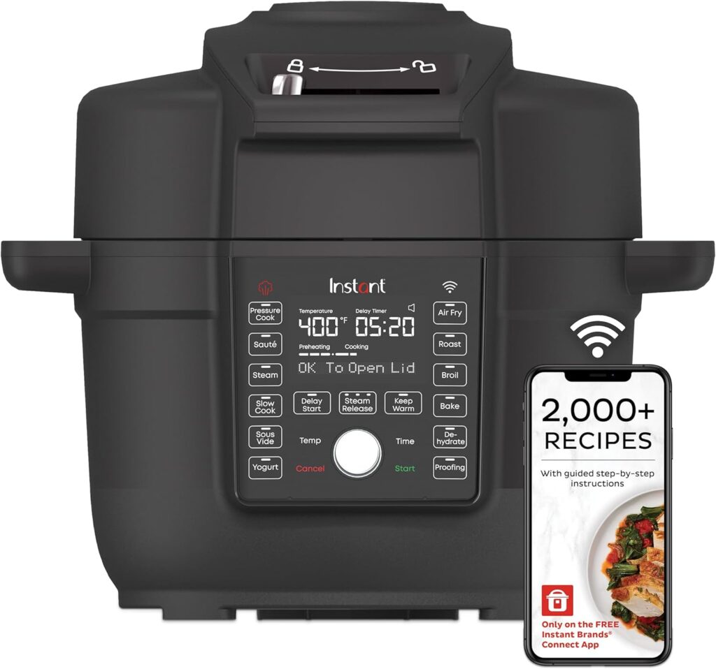 Instant Pot Air Fryer Combo: 13-in-1 Smart Cooker - Emerald Lifestyle