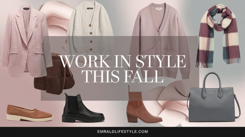 Fall work outfits: Professional & Comfortable Styles - Emerald Lifestyle