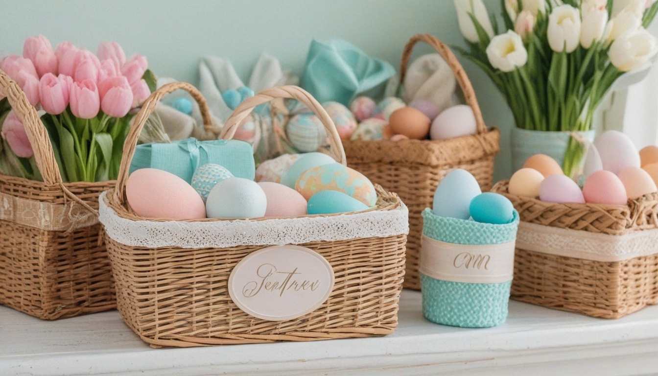 Personalized Easter Basket - Emerald Lifestyle